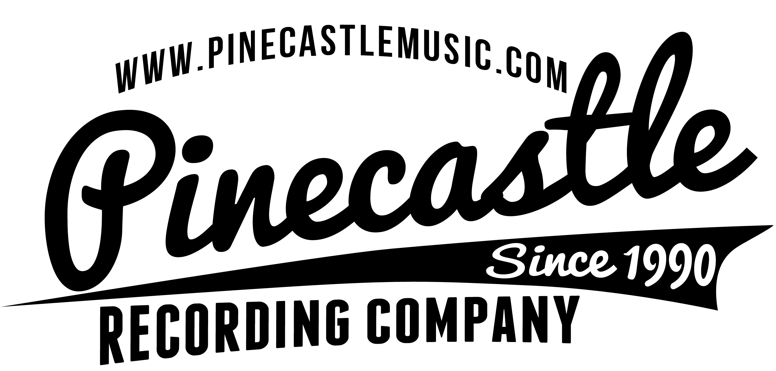 pinecastle vintage logo black text